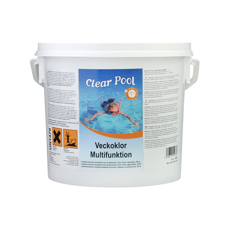 Veckoklor 10kg Multifunktion 200g tablett – Oceanum AB